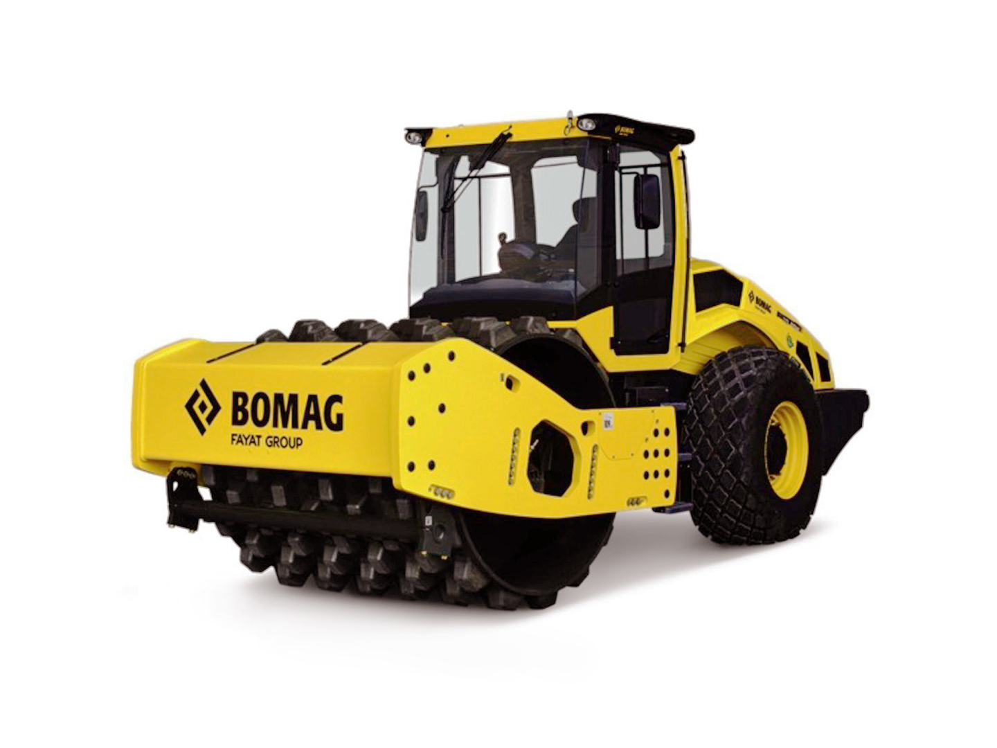 19.0T Self Propelled Padfoot Roller - Fairfax Plant Hire
