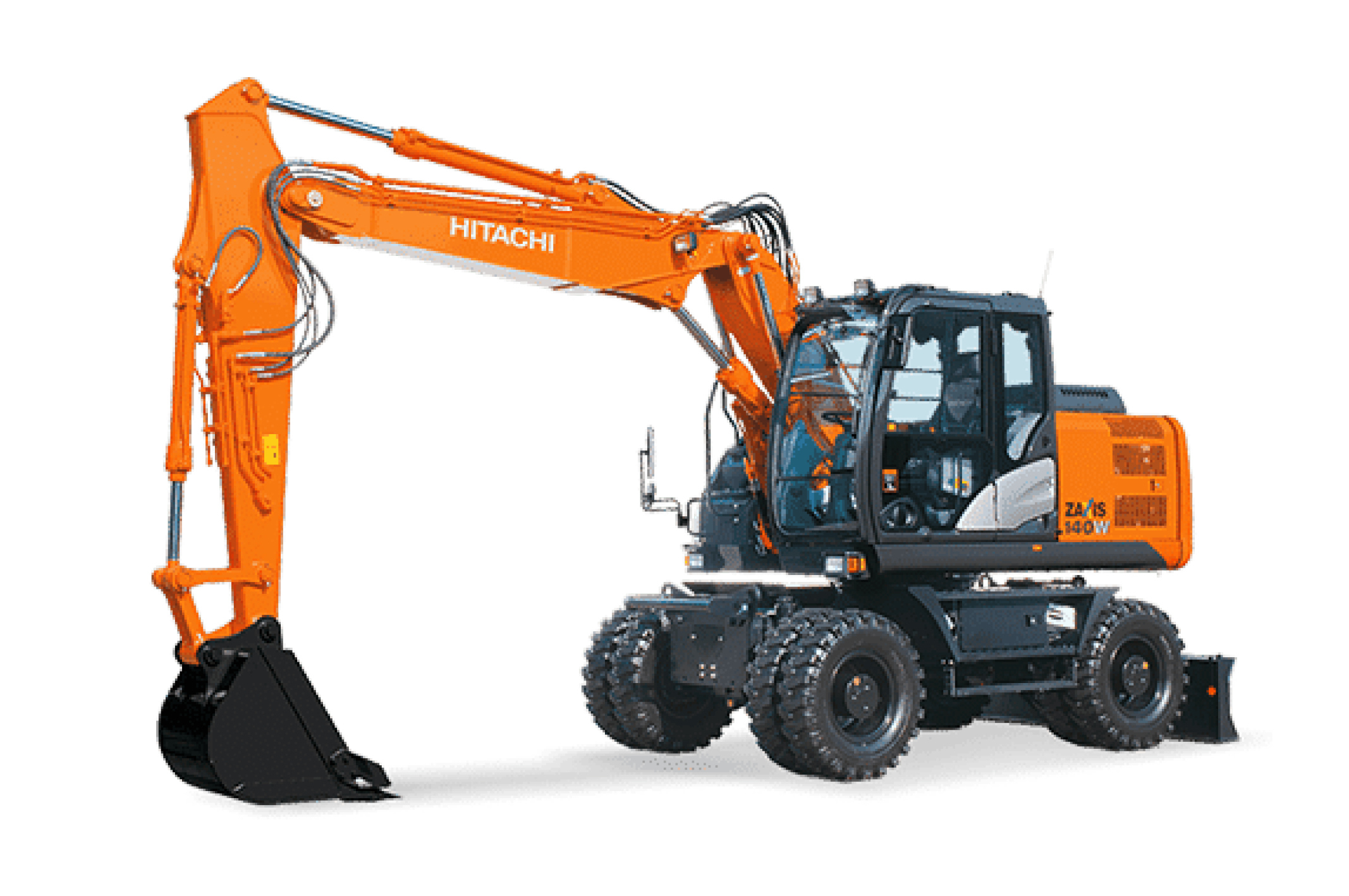 14.0T Wheeled Excavator - Fairfax Plant Hire